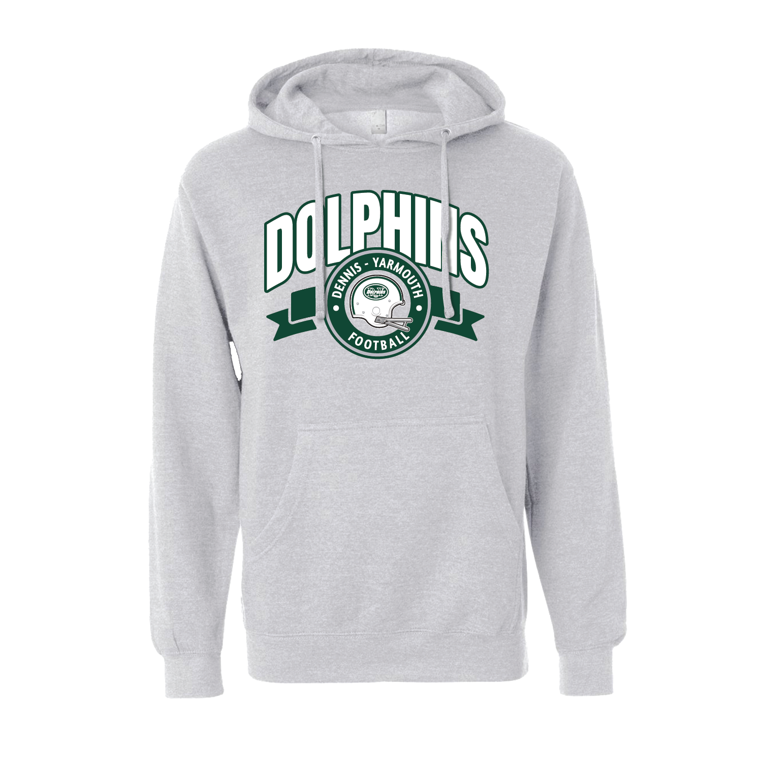 DY - Football - Banner - Hooded Sweatshirt – Cape Hook Designs